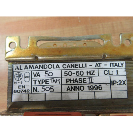 AL Amandola Canelli TAM Transformer N.505 - Used