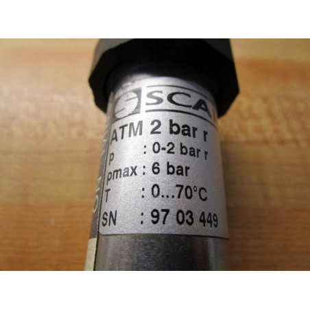 SCAIME ATM 2 BAR R Pressure Sensor Transmitter ATM 2 - Used