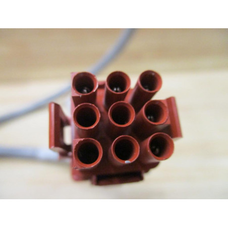 Square D 8030 CC-20 Power Supply Cable 8030CC20 Series D1 Red Connectors