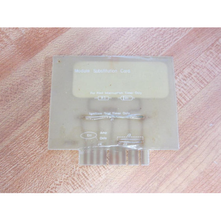 Pyronics 7183-0000 Module Substiution Card 13379 Blank Ignition Card ...