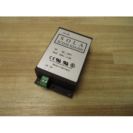 Sola SCD30 S24-DN DC-DC Converter SCD30S24DN - New No Box