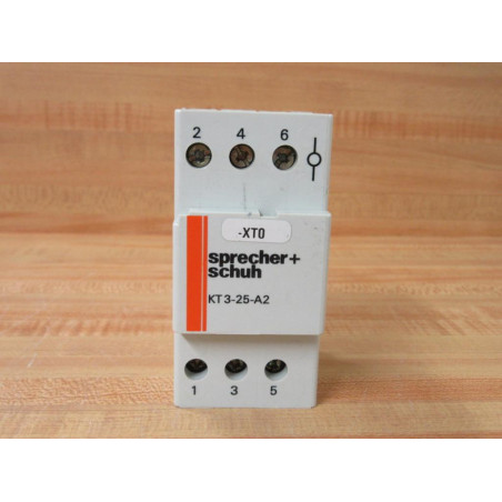 Sprecher + Schuh KT 3-25-A2 Motor Circuit Controller KT325A2 (Pack of 2 ...