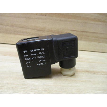 Sempress 4551612 Valve Coil - New No Box