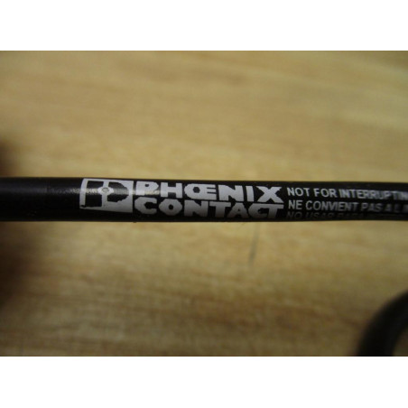 Phoenix Contact 41VB Cable W Connector 3 PinF Straight 125V - New No Box