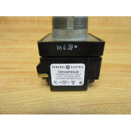 General Electric CR104PXG49 Module Push Button - New No Box