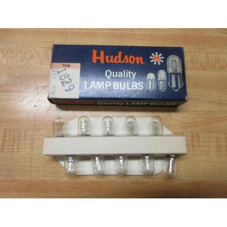 Hudson Lamp Company 1829 Miniature Lamp, Light Bulb (Pack of 10)