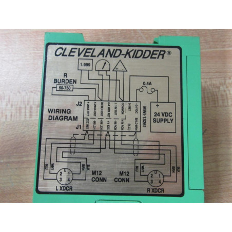 Cleveland-Kidder MWI-13261 Load Cell Amplifier MWI13261 - New No Box