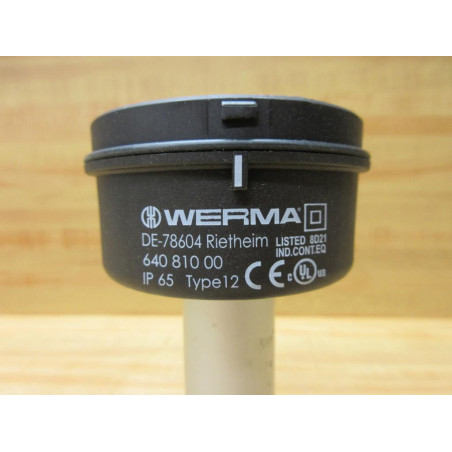Werma 640 810 00 Stack Light Terminal Element WBase - New No Box