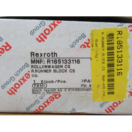 Rexroth Bosch R185133116 R.Runner Block CS