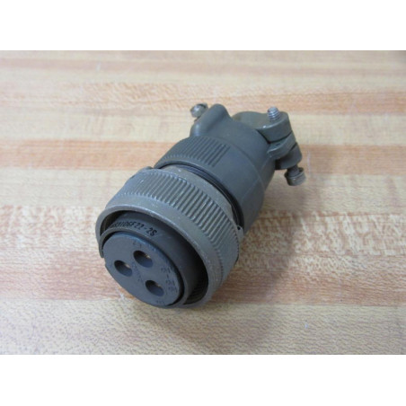Amphenol MS3106F22-2S Bendix Circular Connector Plug MS3106F222S - New ...