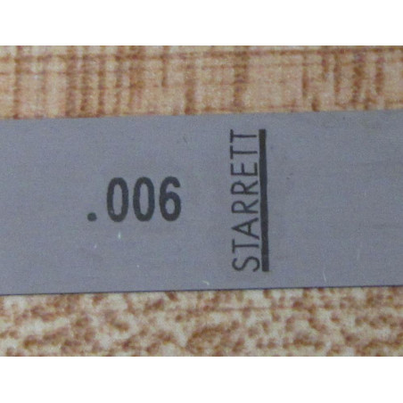 Starrett 667-6 Feeler Stock EDP52844 (Pack of 11)