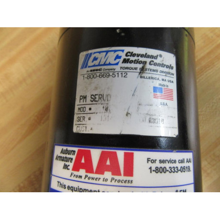 Cleveland Motion Controls 402CLSP0660 PM Servo Motor - Used