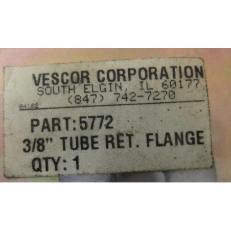 Vescor 5772 Tube Return Flange (Pack of 5)