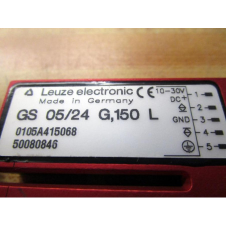Leuze Electronic GS 0524 G,150 L Photoelectric Sensor GS0524G150L - New ...