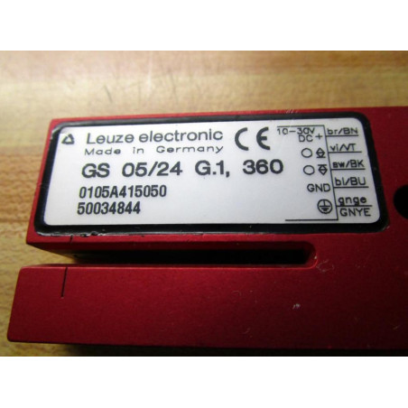 Leuze Electronic GS 0524 G.1 360 Optical Sensor GS0524G1360 - New No Box