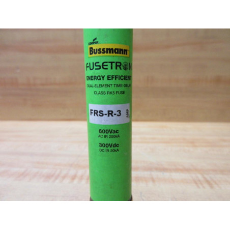 Buss FRS-R-3 Bussmann Fuse Cross Ref 6C213 Energy Efficient (Pack of 6 ...