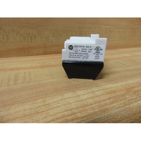 Allen Bradley 800T-XD1M Contact Block 800TXD1M