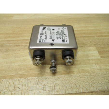 Corcom 20VK6 RFI Power Line Filter F7357 - Used