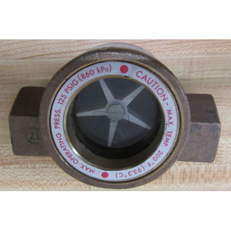 Dwyer SFI-100-34" W.E Anderson Sight Flow Indicator - New No Box