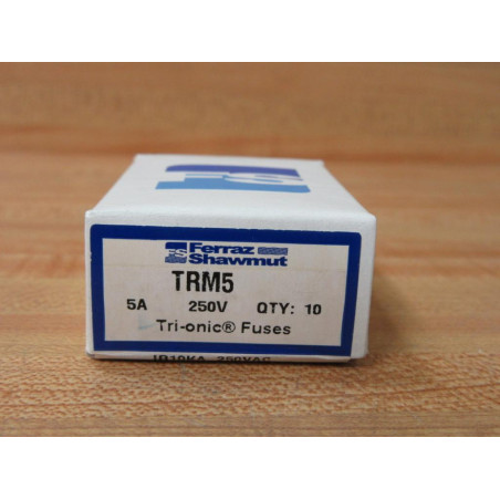 Gould Shawmut Ferraz Mersen TRM5 Fuse Cross Ref 540N56 (Pack of 10)