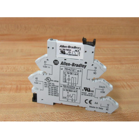 Allen Bradley 700-HLS2Z24 Terminal Block Relay 700HLS2Z24 700-TBR24 ...
