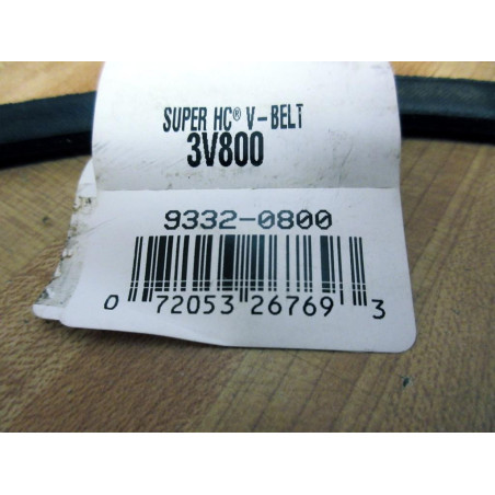 Gates 3V800 Belt 9332-0800