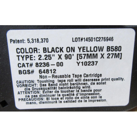 Brady Y10237 Labelizer 64812 - Used