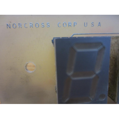 Norcross Numeric Display Board - Used