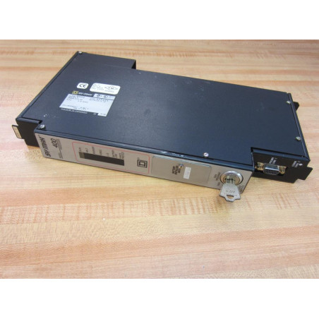 Square D 8020-SCP424 SYMAX 400 Processor Module Ser.E, Rev. 4.10, WKey ...