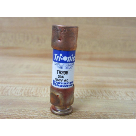 Gould Shawmut Ferraz Mersen TR20R Fuse Cross Ref 4YZD8 (Pack of 9 ...