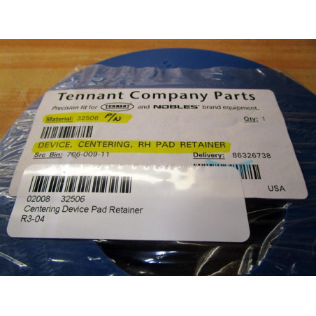 Tennant 32506 RH Pad Retainer Centering Device