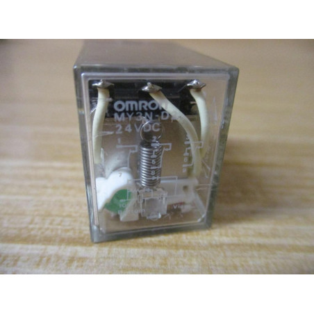 Omron MY3N-D2-24VDC Relay MY3ND224VDC - New No Box