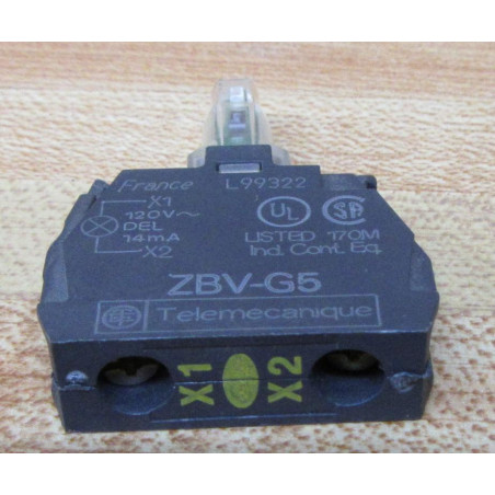 SchneiderTelemecanique ZBV-G5 Light Module ZBVG5 - New No Box