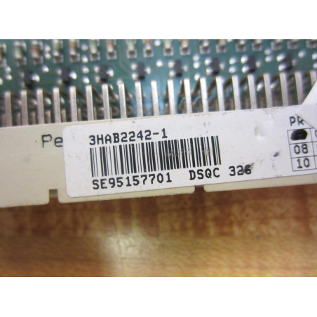 ABB 3HAB2242-1 DSQC 326 CPU Robot 3BSC980008R50 Non-Refundable - Parts Only