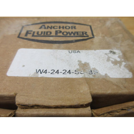 Anchor Fluid Power W4-24-24-SS-BS Stainless Steel Flange W4-24-24-SS
