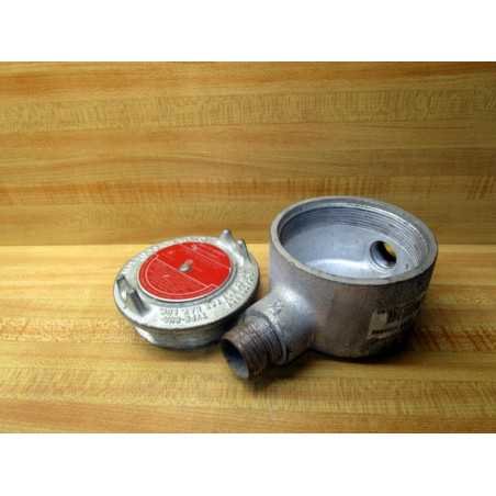 OZ Gedney GUA-CS Conduit Outlet Box 19190044000 - Used