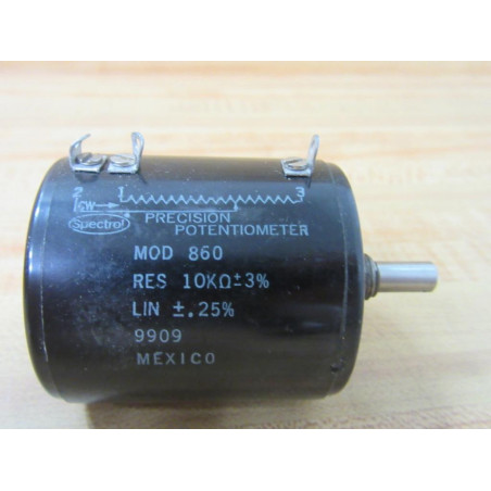 Spectrol MOD 860 Potentiometer MOD860 10KΩ (Pack of 2) - Used