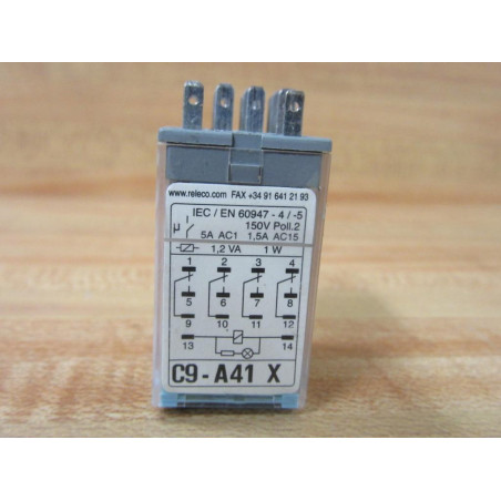 Releco C9-A41 X AC120V QRC Ice Cube Plus Relay (Pack of 3) - New No Box