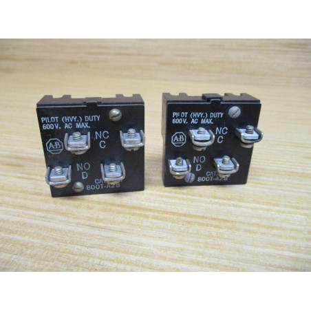 Allen Bradley 800T-A2B Push Button 800TA2B Contact Only - New No Box