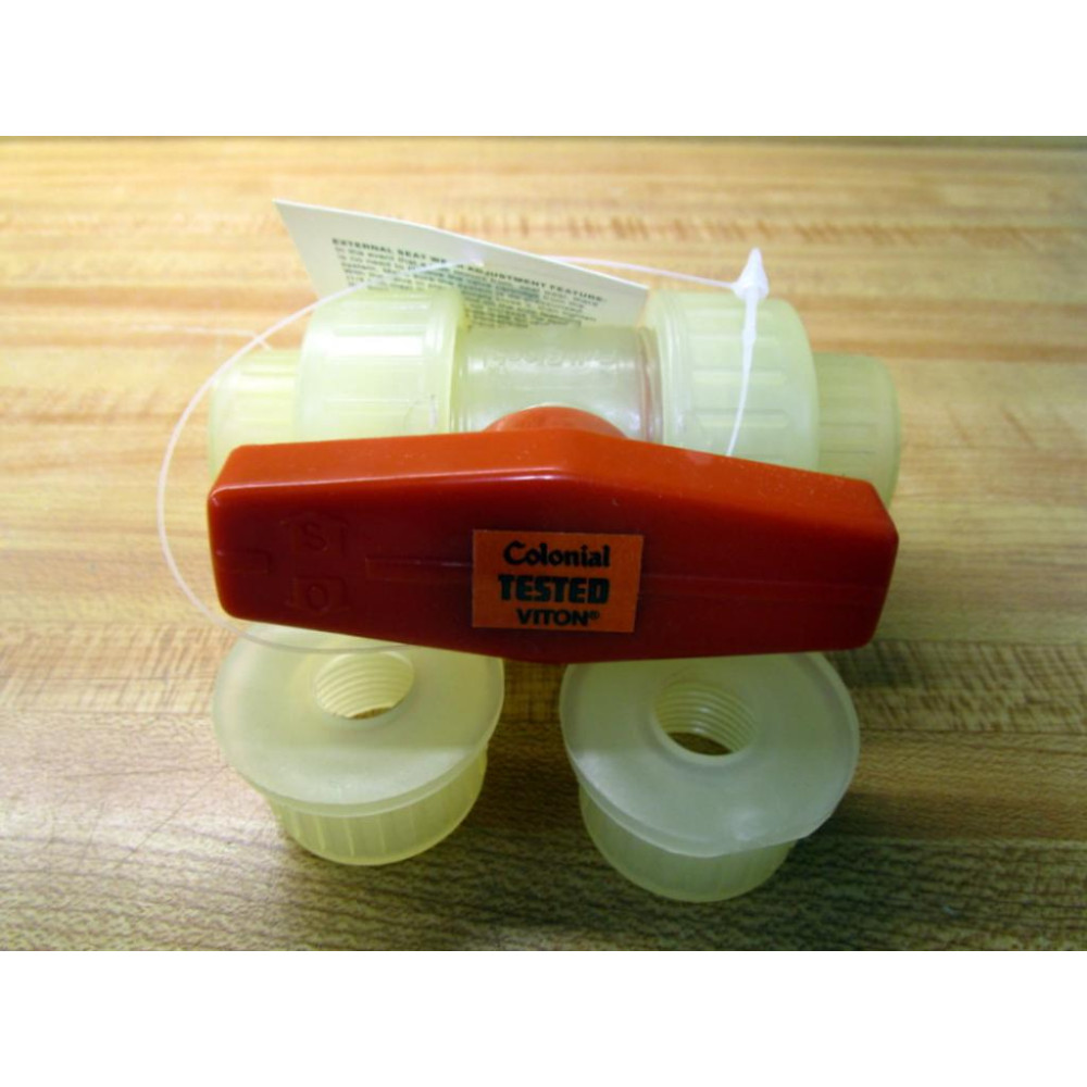 Colonial Valve V07106N 12" True-Union Ball Valve