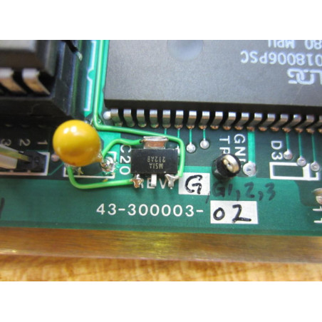 Omron Microscan FIS-5000-0002 Multidrop Concentrator Board MS-5000 - Used