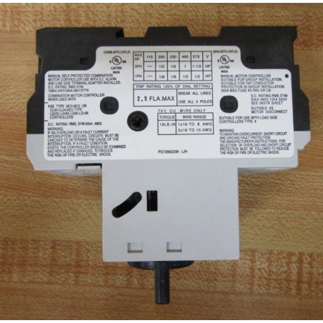 AEG Mbs32HG025 Manual Motor Starter