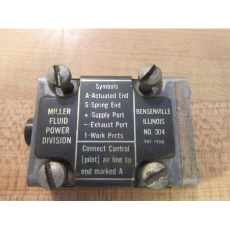 Miller Fluid Power 304 12" Liquid Line Filter Dryer - Used