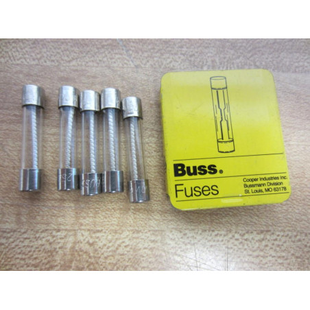 Buss MDL-3 Bussmann Fuse Cross Ref 4XH61 3AG-SB Wirewound Element (Pack ...