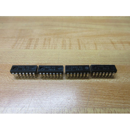 Fairchild F-7400PC Integrated Circuit 7400PC (Pack of 4) - New No Box