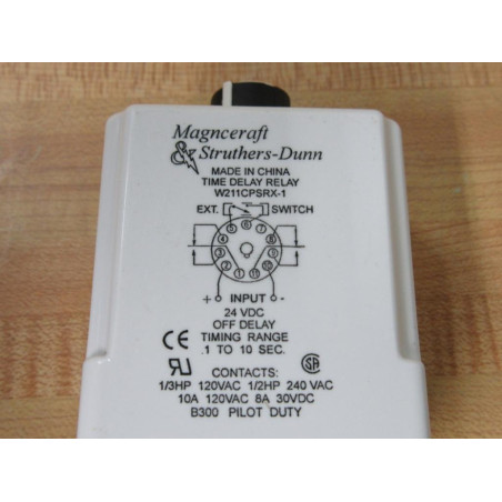 Magnecraft Struthers Dunn W211CPSRX-1 Time Delay Relay W211CPSRX1 - New ...