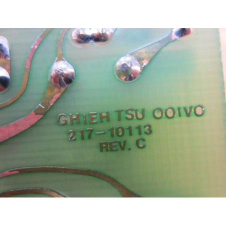 ITW Dynatec 033X056 Temperature Control Board 217-10113 Rev.C - Used