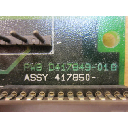 MTS D417849-01 Circuit Board 417850-01E - Used