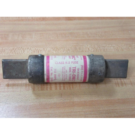 Shawmut TR110 Tri-Onic Dual Element Fuse (Pack of 3) - New No Box