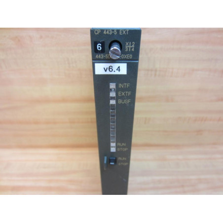 Siemens 6GK7 443-5DX04-0XE0 CP 443-5 Processor V6.4 - Used